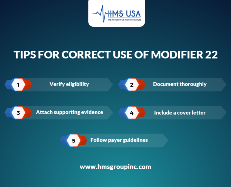 CPT Modifier 22: Description, Guidelines, and Correct Usage | HMS USA INC